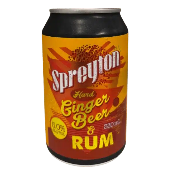 Spreyton Hard Ginger Beer + Rum 5% – The Tasmanian Wine Centre